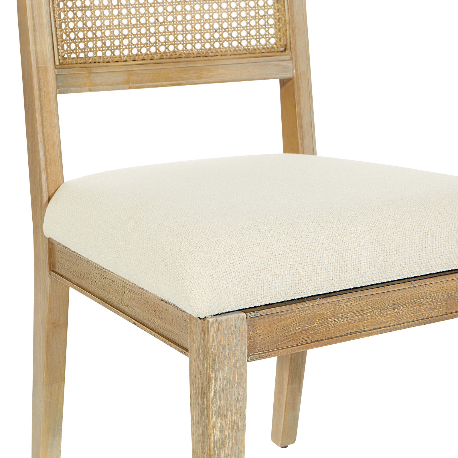 Aliana Cane Back Natural Finish Armless Chair (2 pk) – Decor 4 Urbans